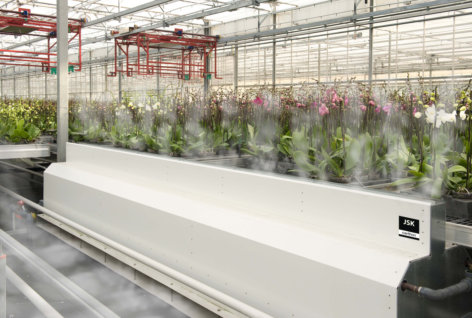 High precision cooling with JSK · Certhon